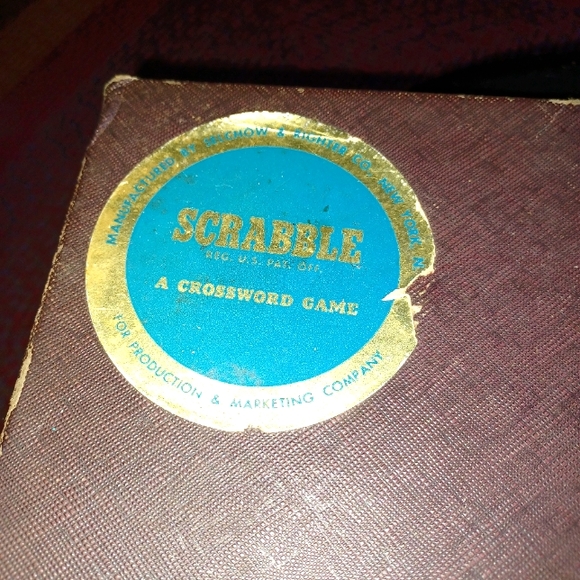 Games | Vintage 1948 Scrabble Board Game | Poshmark